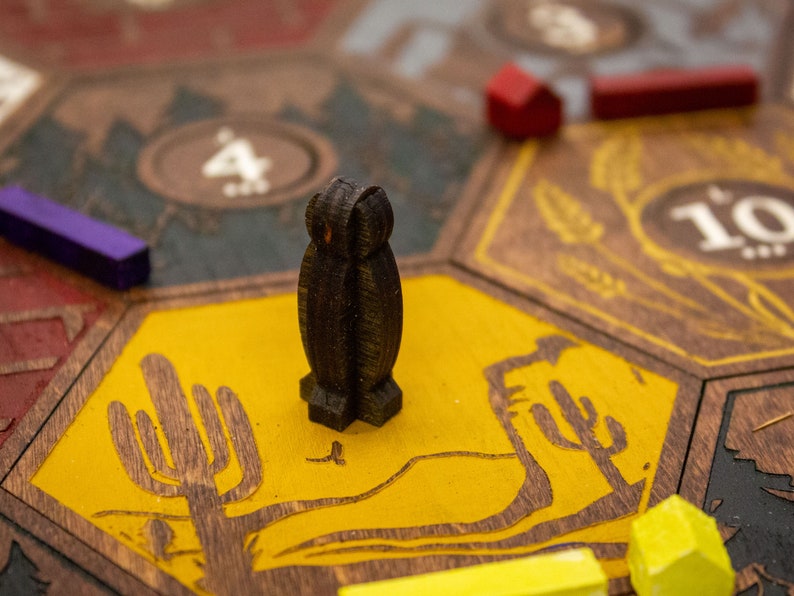 Blank Digital Laser Cut Files | Custom Catan-inspired Wooden Game Board ...