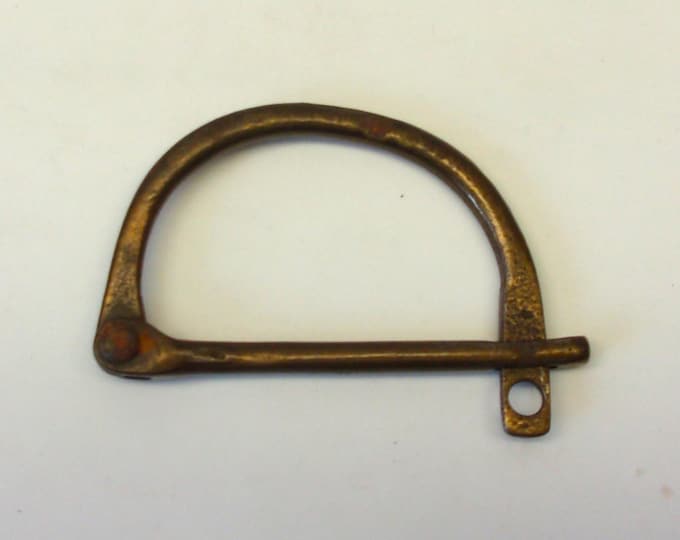 Rare Vintage Original WW1 & WW2 British Kit Bag Brass D Lock Ideal Re ...