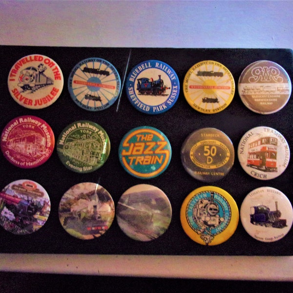 Railway Badges - Etsy