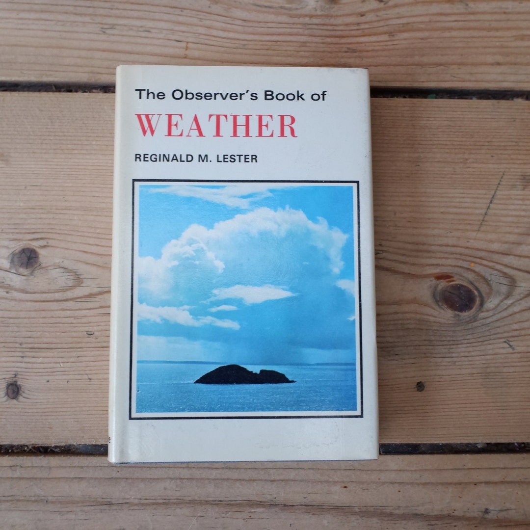 The Observers Book of Weather Vintage Hardback Book 1975 Reference ...