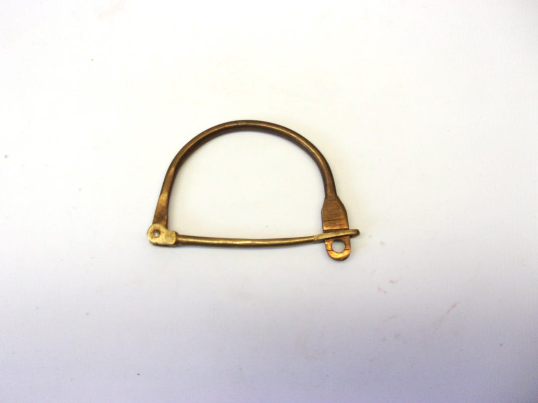 Rare Vintage Original WW1 & WW2 British Kit Bag Brass D Lock Ideal Re ...