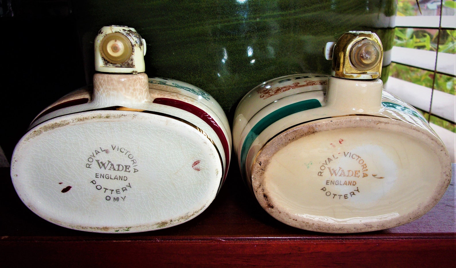 Vintage Wade Pottery Decanter Barrels Royal Victoria England W & A ...