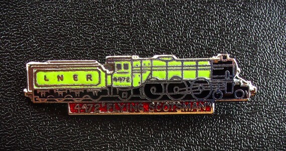 Rare Vintage Steam Train Railway Badges x 3 Metal + E… - Gem