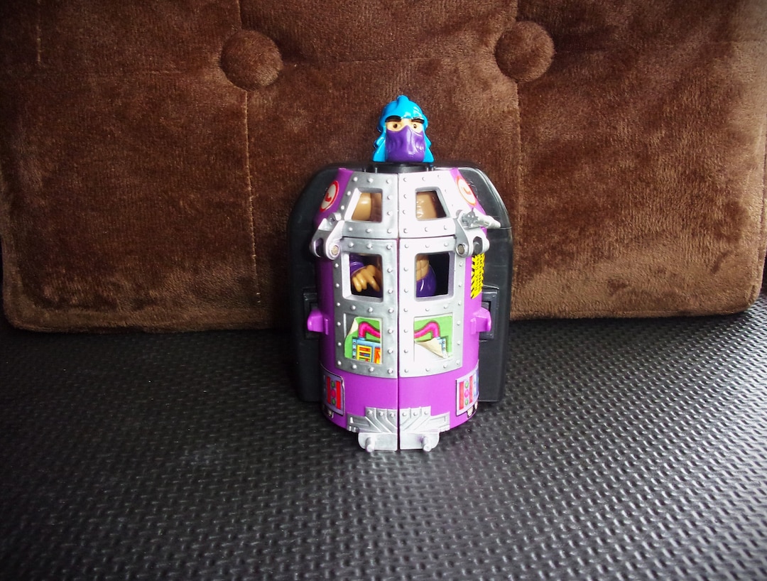 Vintage TMNT Shredder Transforming Capsule Action Figure - 1993 ...