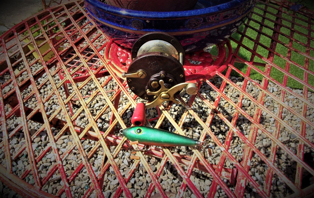 Vintage Penn No 85 Multiplier Sea Fishing Reel Made in USA Bakelite ...