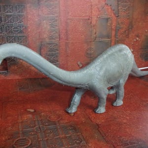 Vintage Rare 1974 Dinosaur Diplodocus Prehistoric Animals Figure ...