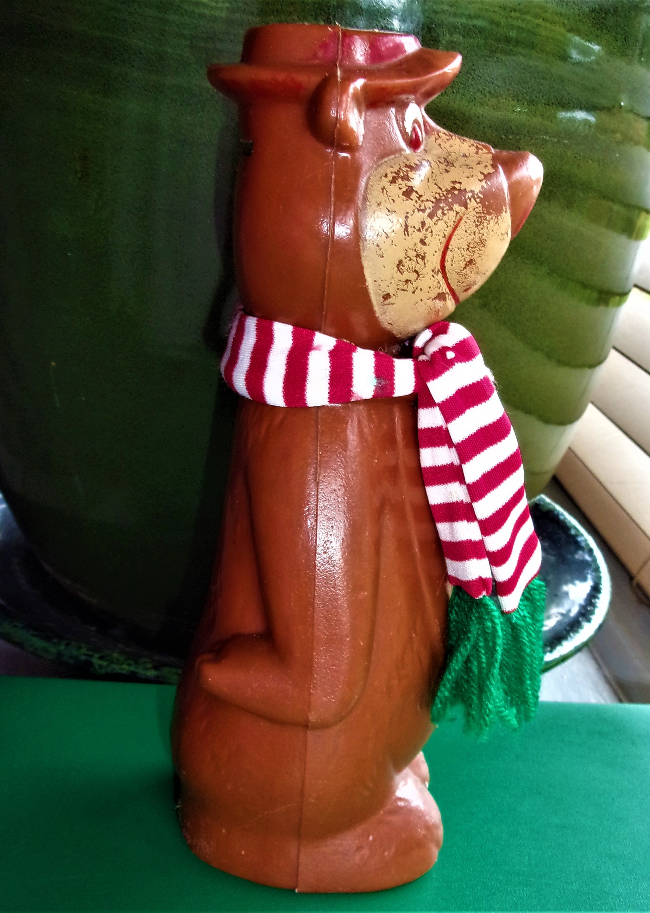 Rare Vintage Yogi Bear Money Box Blow Molded Plastic by Selcol Hannah ...