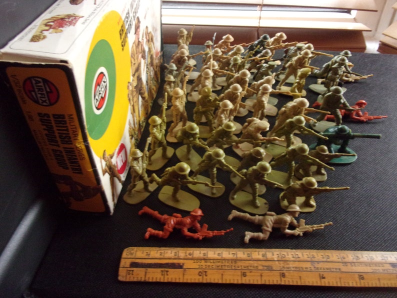 Vintage WW2 British 8th Army Desert Rats British Infantry 1/32 Scale ...