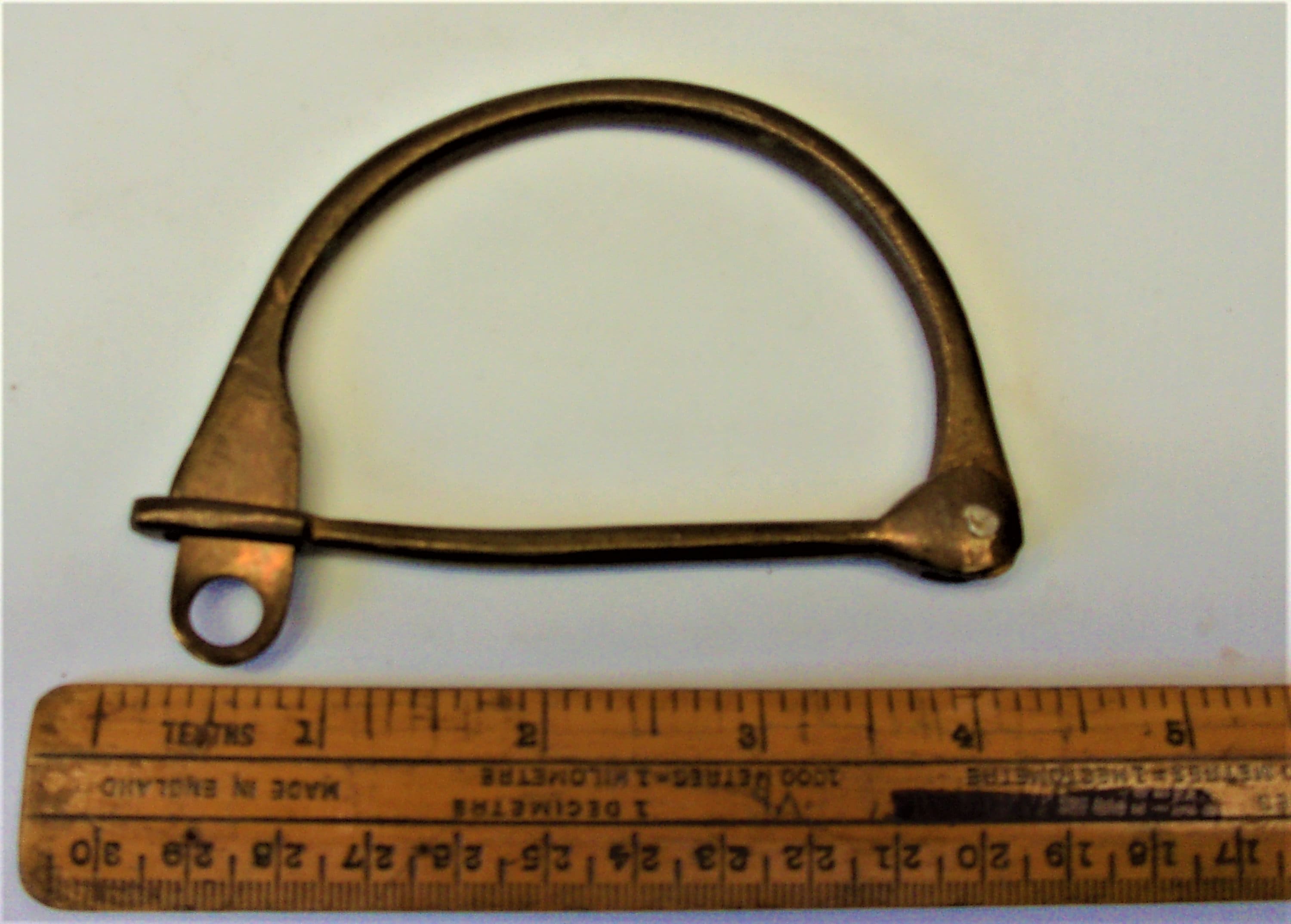 Rare Vintage Original WW1 & WW2 British Kit Bag Brass d Lock Ideal Re ...