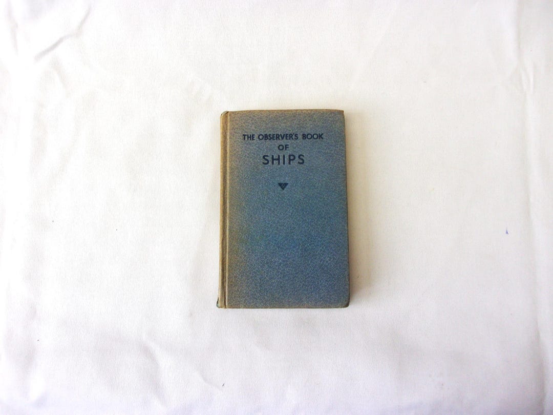 Vintage Observer's Book of Ships: 1963 Hardback Reference Guide - Etsy