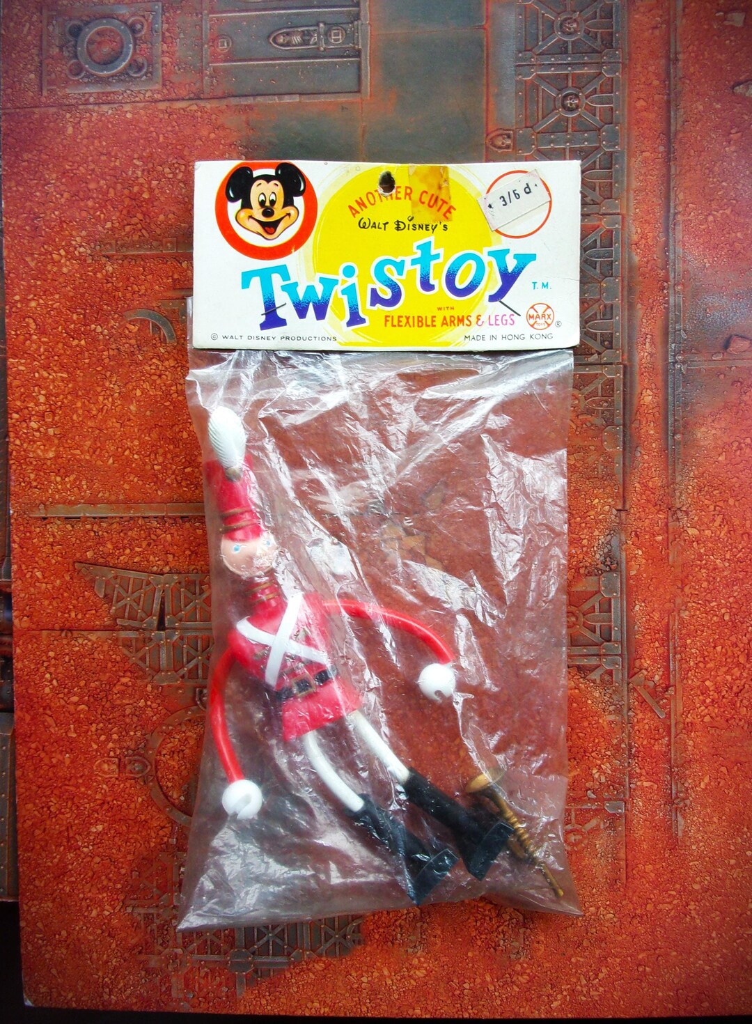 Rare Vintage Walt Disneys Twistoy Bendy Toyland Soldier by Marx Toys in ...