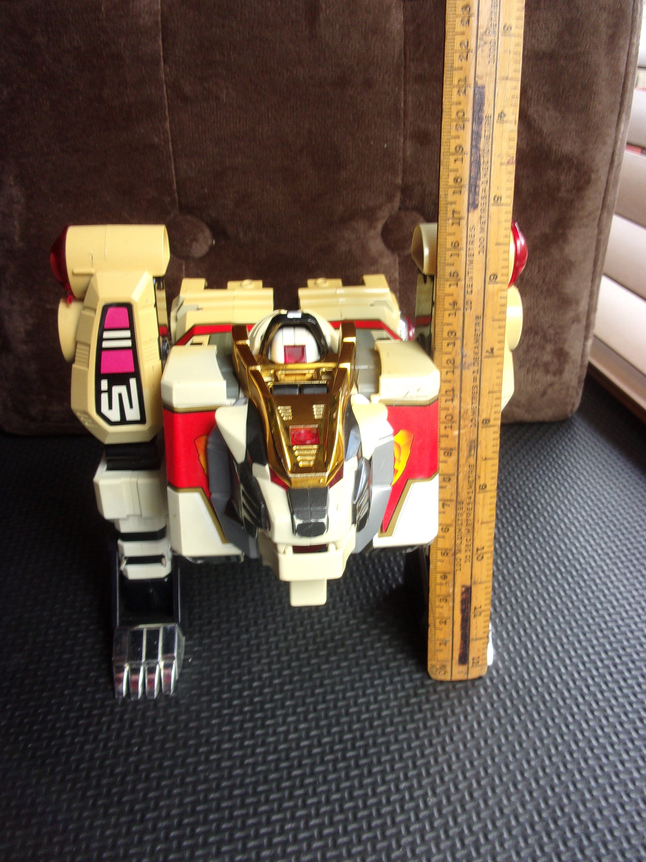 Vintage Mighty Morphin Power Rangers White Tiger Zord by Bandai 1994 ...
