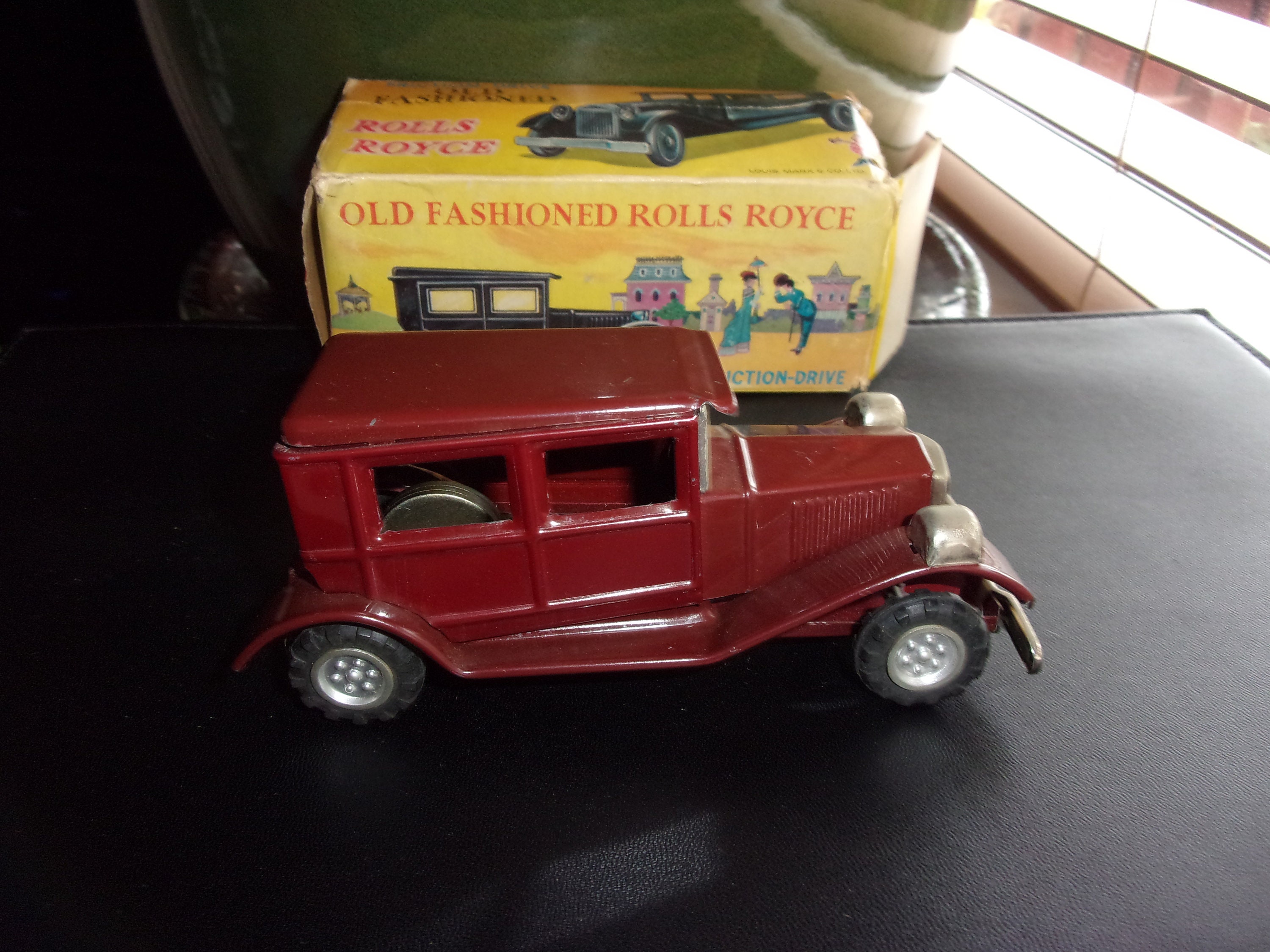 Vintage Marx Rolls Royce Friction Toy Car - Tin Plate, Empire Made ...