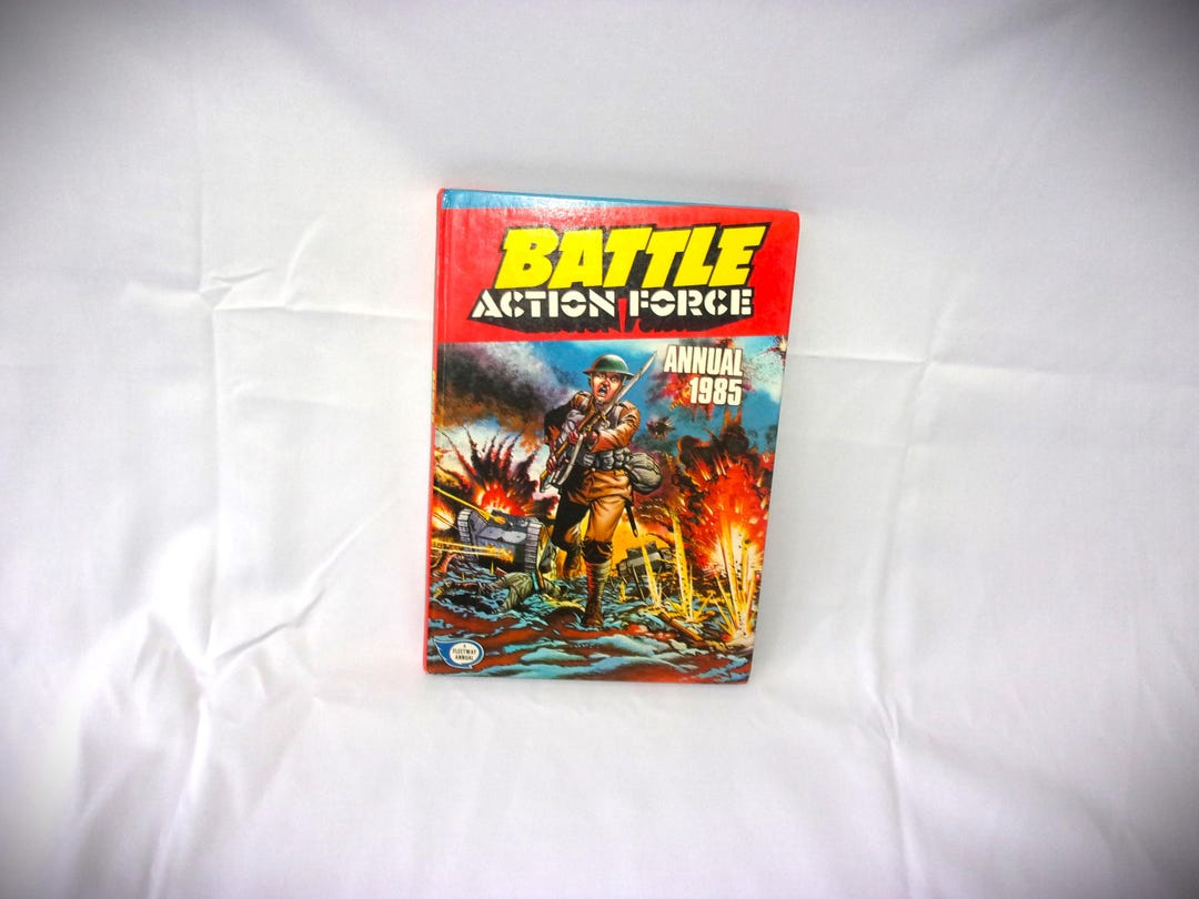 Vintage Action Force 1985 Fleetwood Annual Hardcover Comic Book Graphic ...