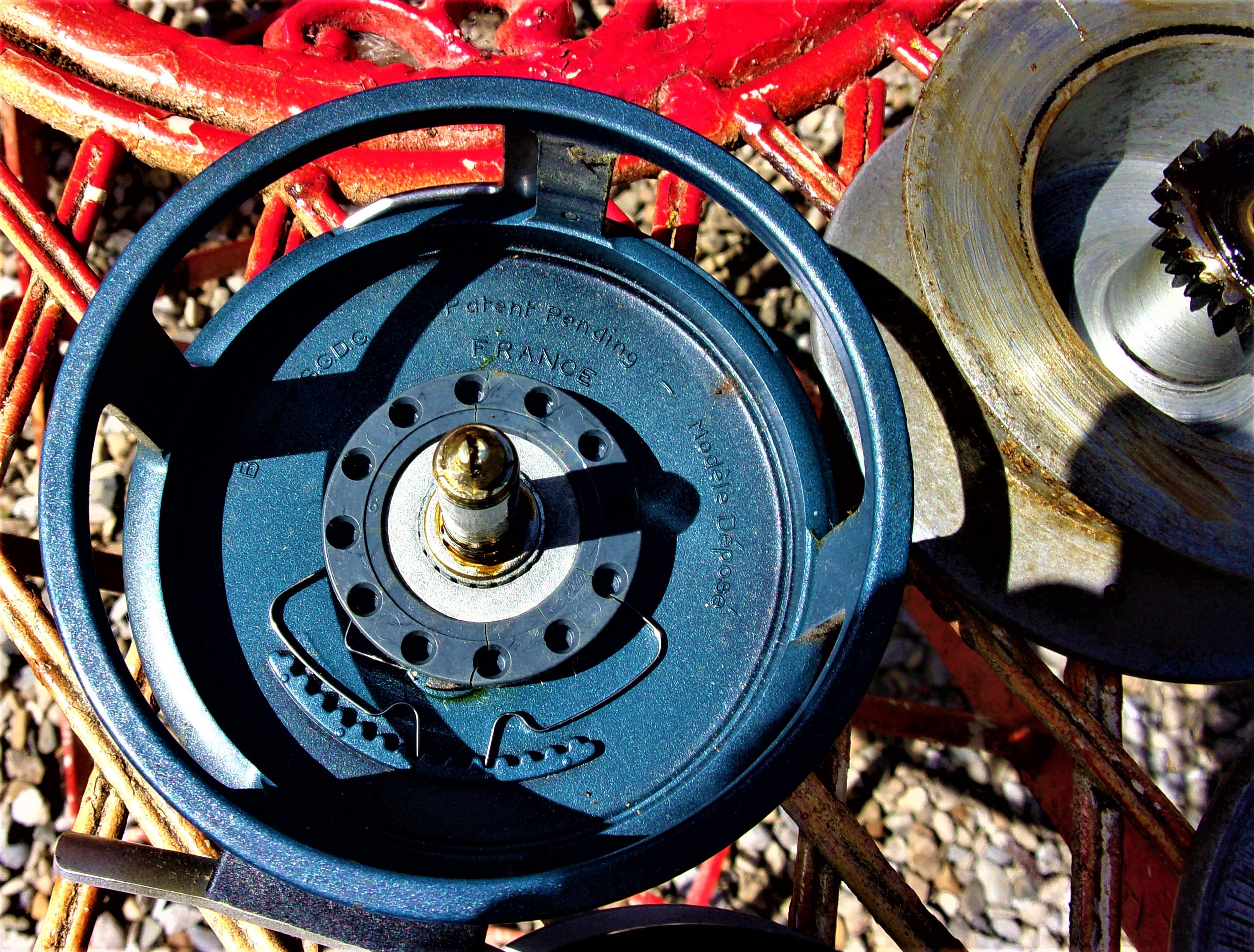 Vintage Mitchell 756 Fly Fishing Single Action Reel Made in France Plus ...