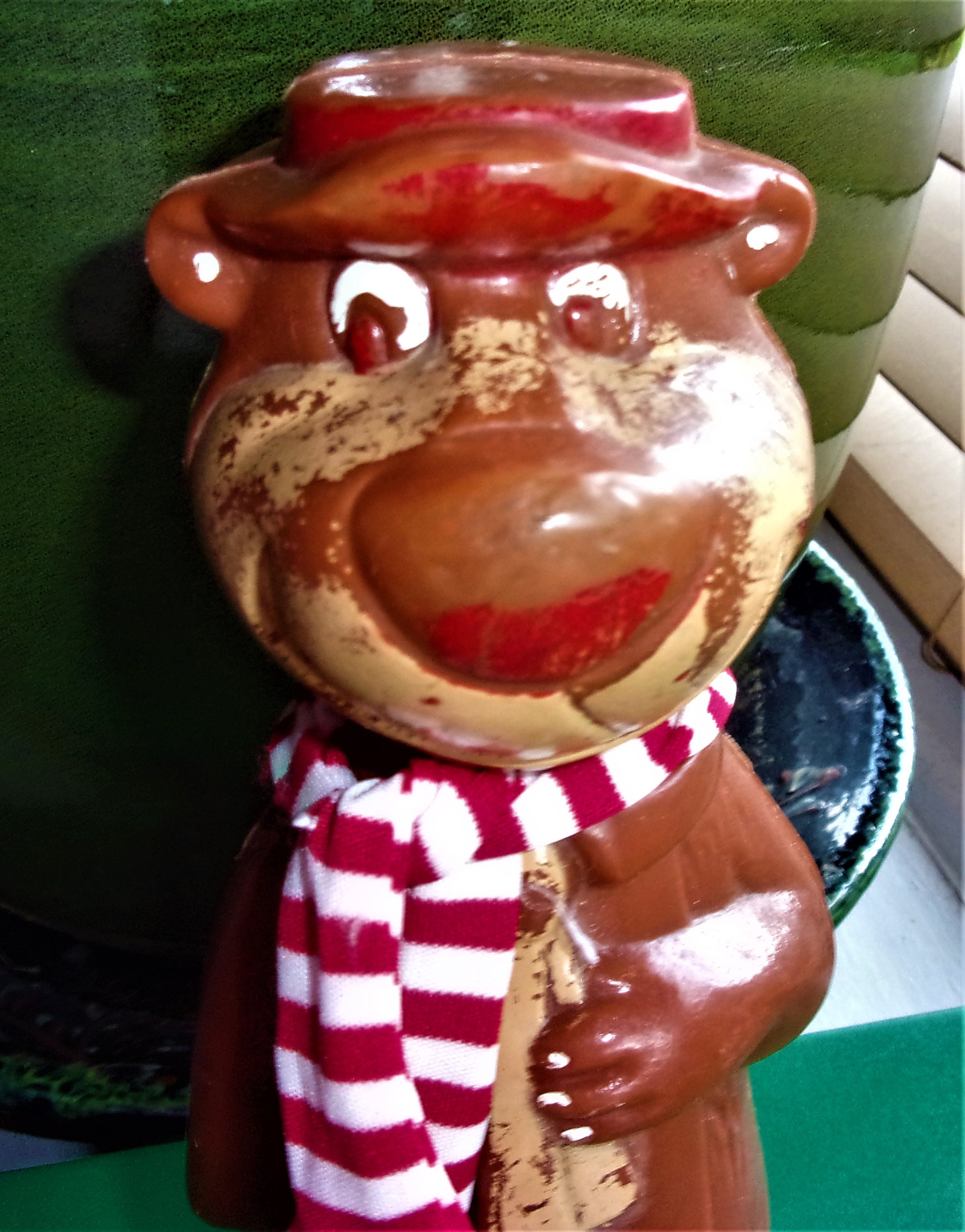 Rare Vintage Yogi Bear Money Box Blow Molded Plastic by Selcol Hannah ...