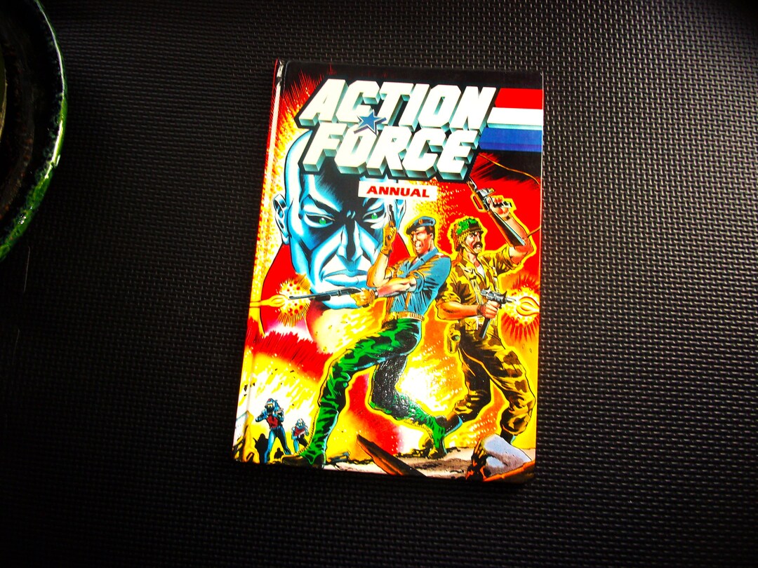 Vintage Action Force 1987 Annual Hardcover Comic Book Graphic Novel ...