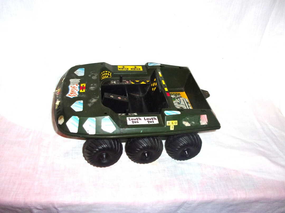 Vintage Action Man Power Hog Utility Vehicle Rare Hasbro Collectible ...