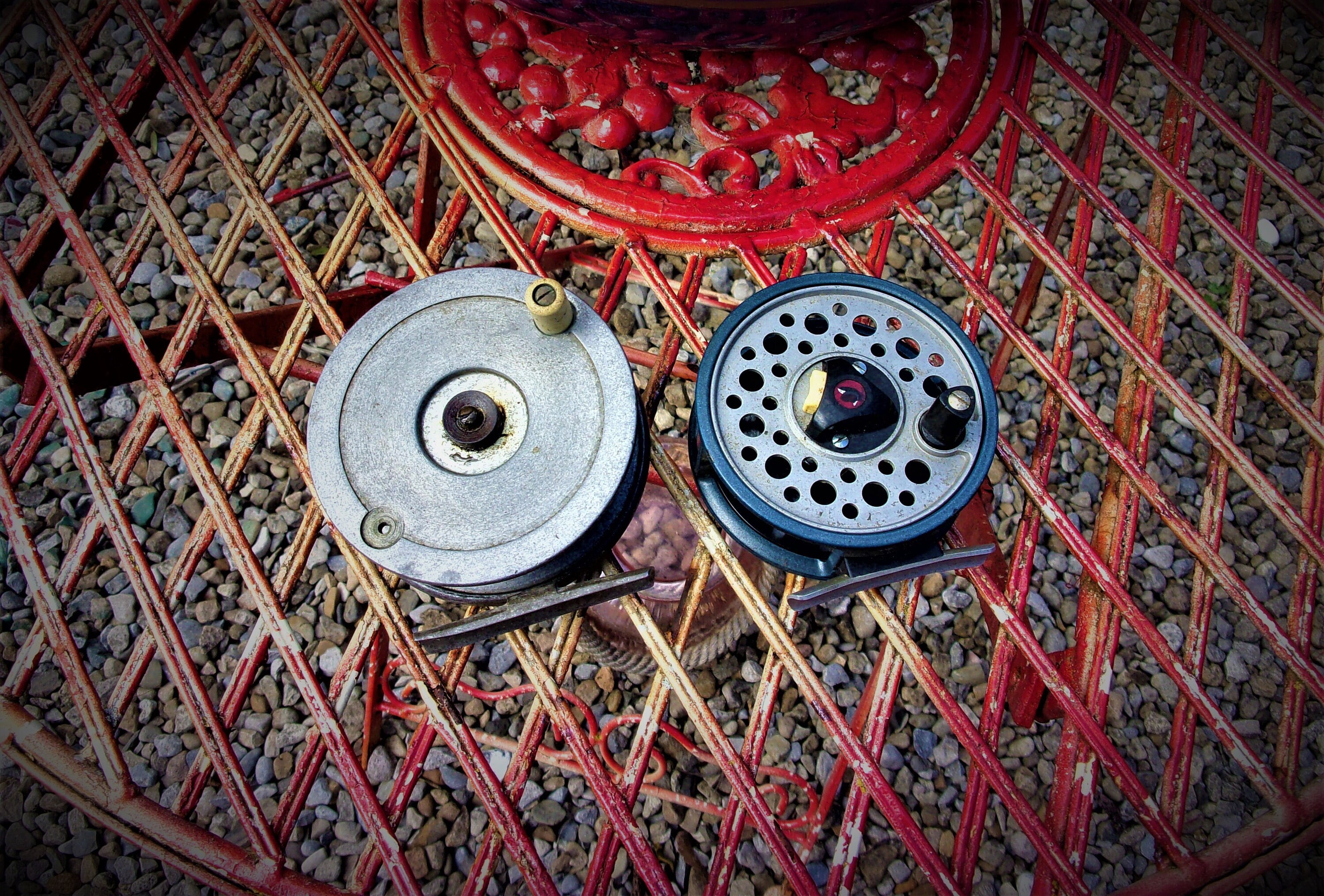 Vintage Mitchell 756 Fly Fishing Single Action Reel Made in France Plus ...