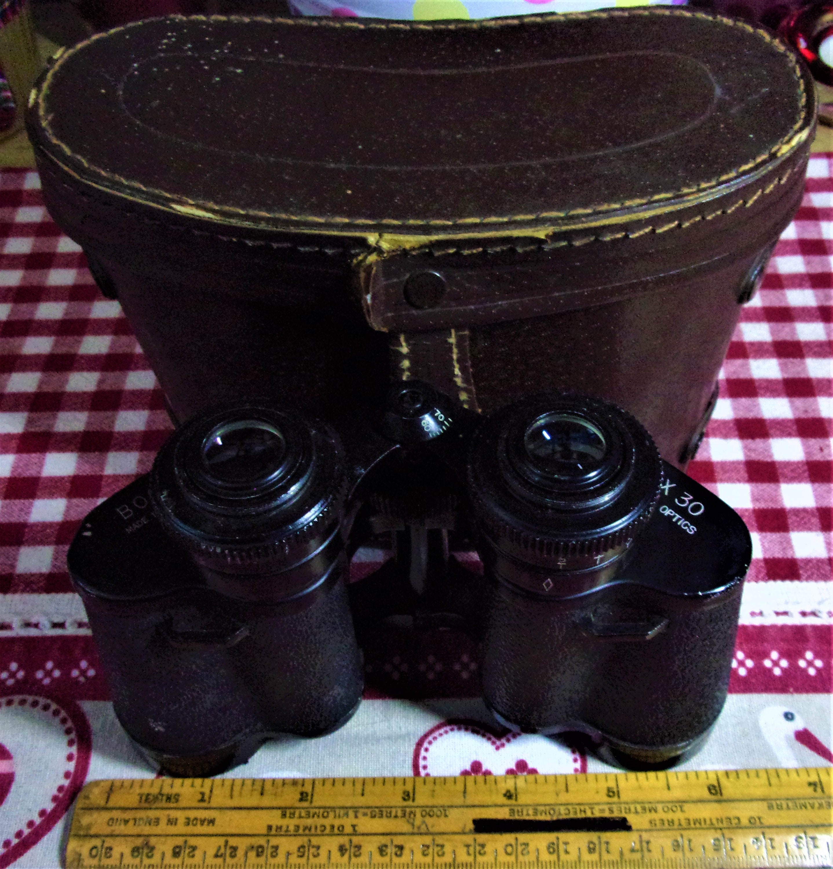 Vintage Boots Binoculars Coated Optics Lenses 8 X 30 in Brown - Etsy