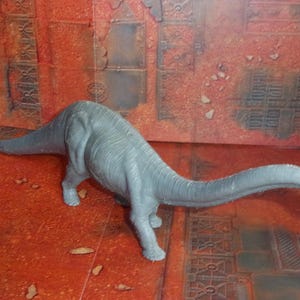 Vintage Rare 1974 Dinosaur Diplodocus Prehistoric Animals Figure ...