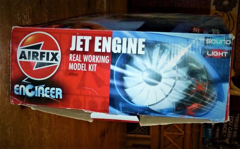 Airfix Engineer Jet Engine Real Working Model Kit A20005 Brand - Etsy