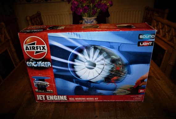 Airfix Engineer Jet Engine Real Working Model Kit A20005 Brand - Etsy