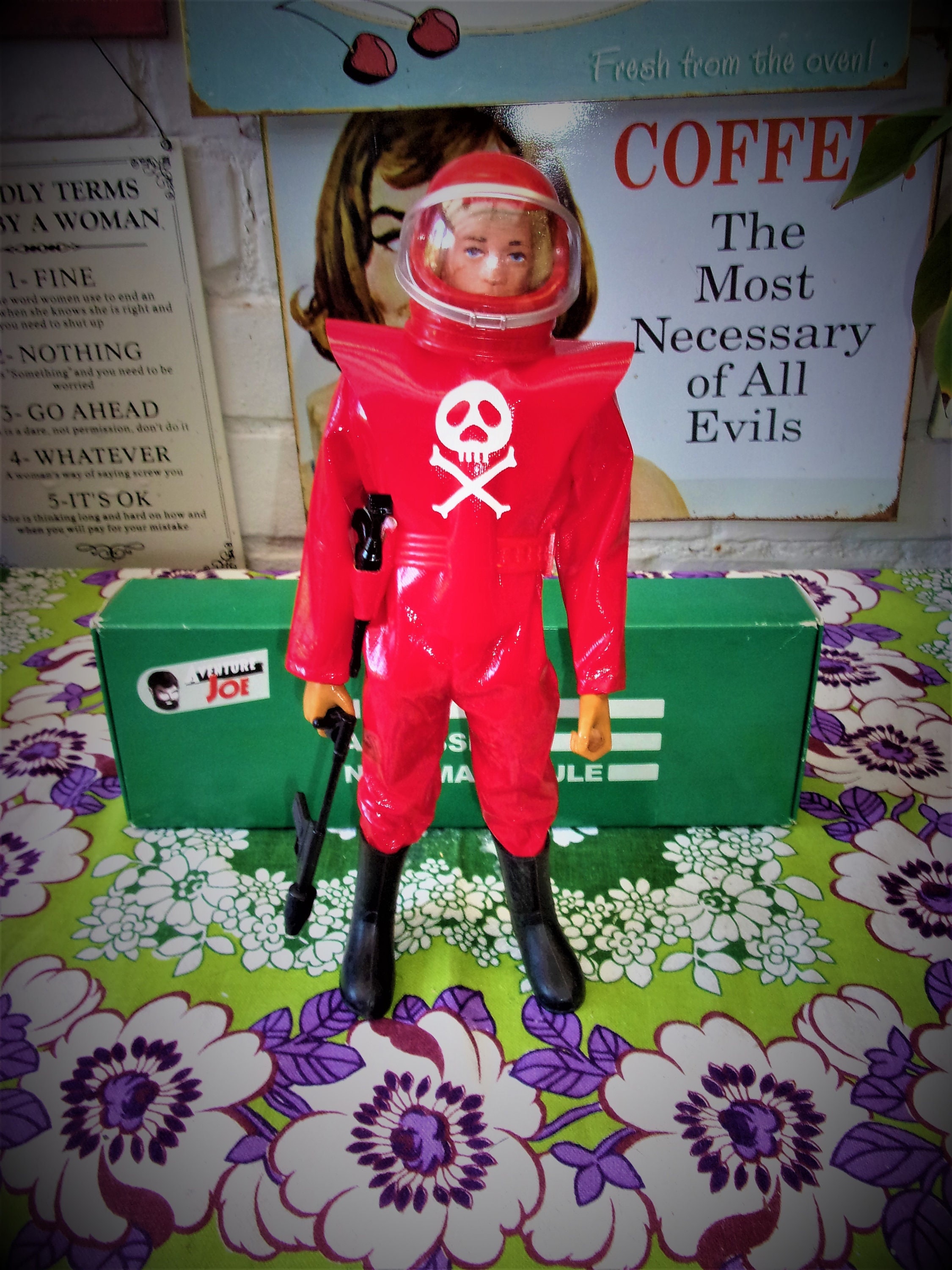 Astronaut Action Figures Of 1960