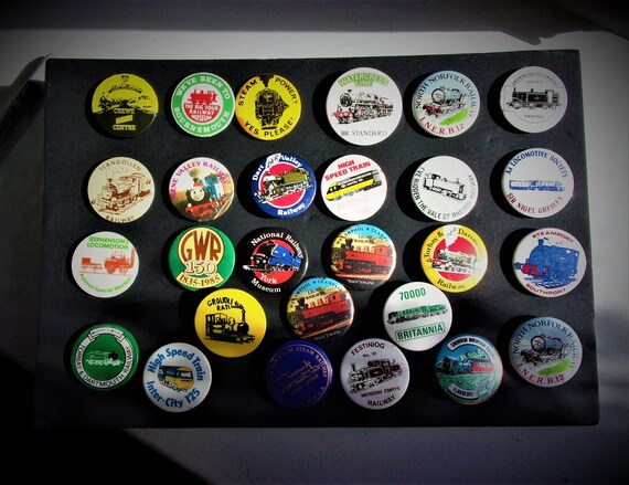 Vintage railway badges - Gem