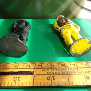 Vintage 1940s Painted Britains Ltd RNLI Lifeboat Man and 1950s Johillco ...