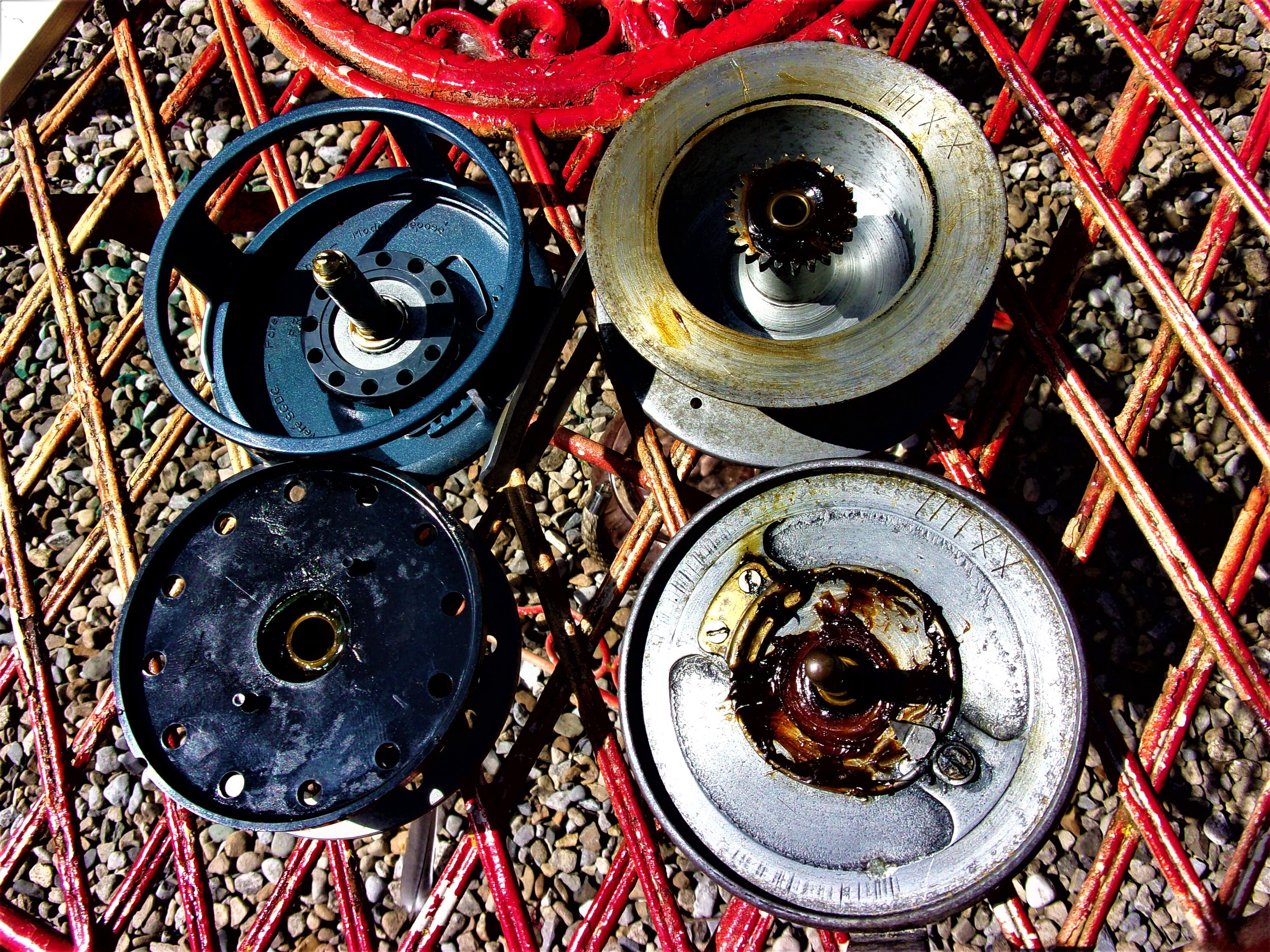 Vintage Mitchell 756 Fly Fishing Single Action Reel Made in France Plus ...