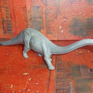 Vintage Rare 1974 Dinosaur Diplodocus Prehistoric Animals Figure ...