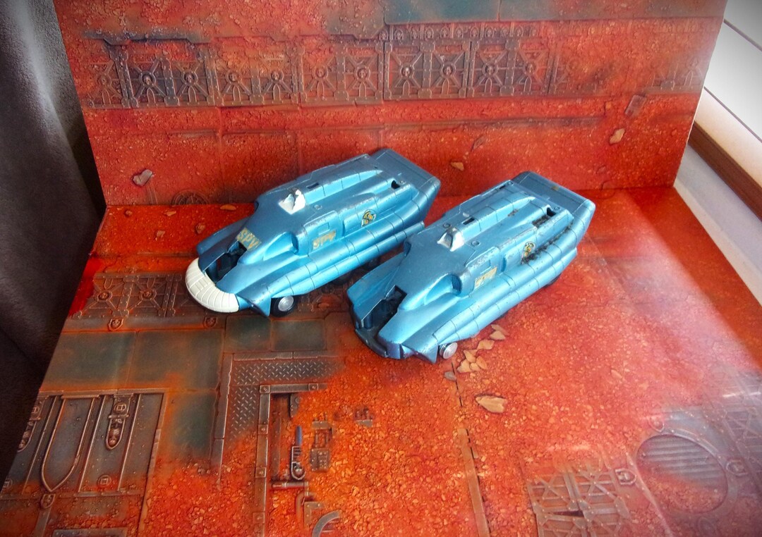 Vintage 1960s Dinky 104 SPV Spectrum Pursuit Vehicle X 2 From Captain ...
