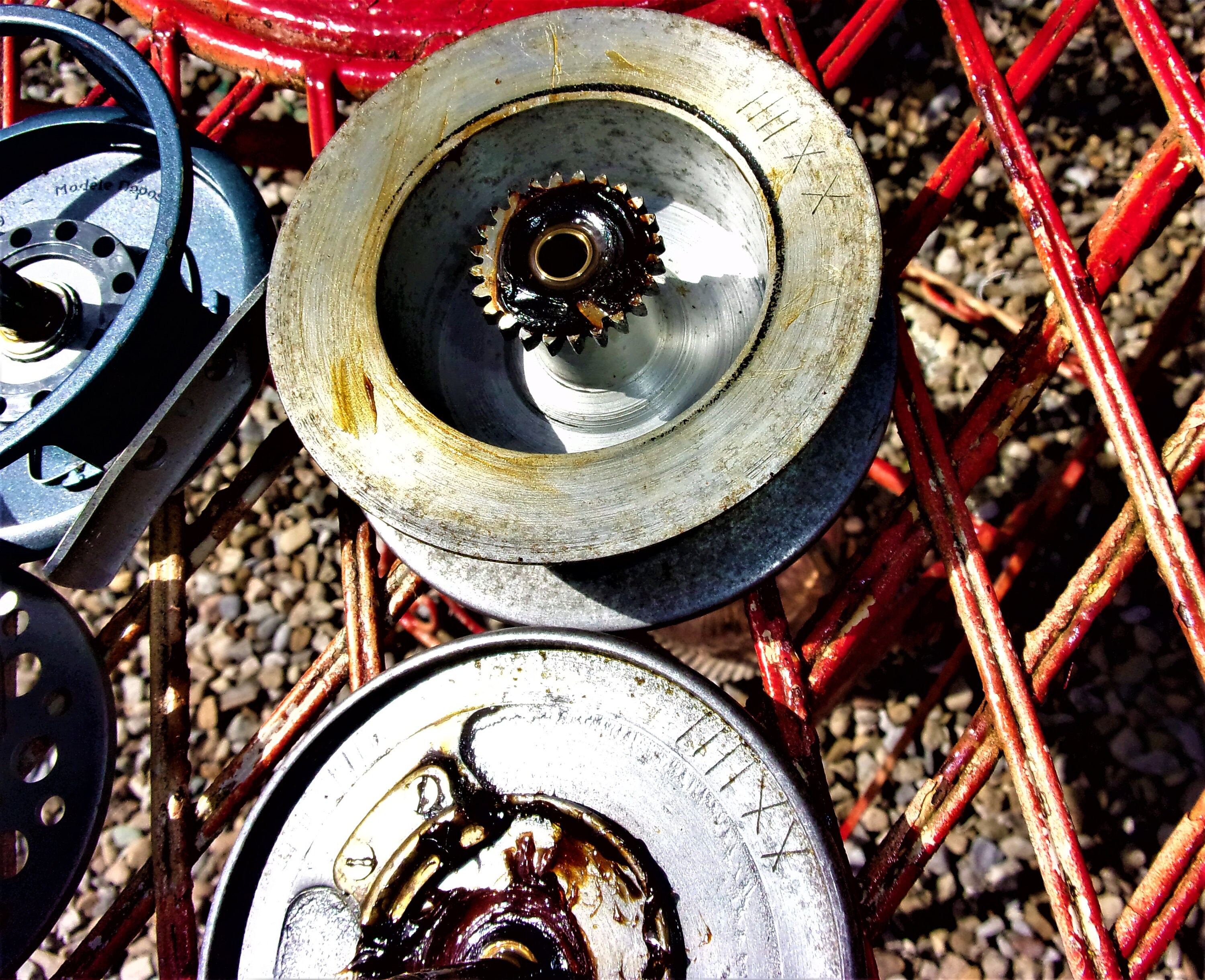 Vintage Mitchell 756 Fly Fishing Single Action Reel Made in France Plus ...