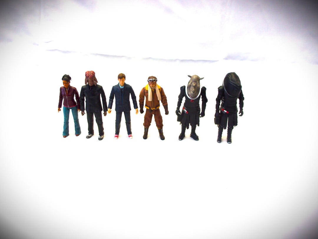 Doctor Who 5 1/2 Inch Action Figure X 6 David Tennant Ood Sigma ...
