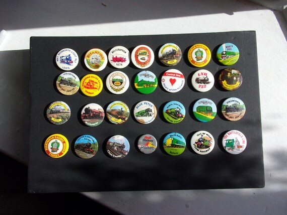 Vintage railway badges - Gem
