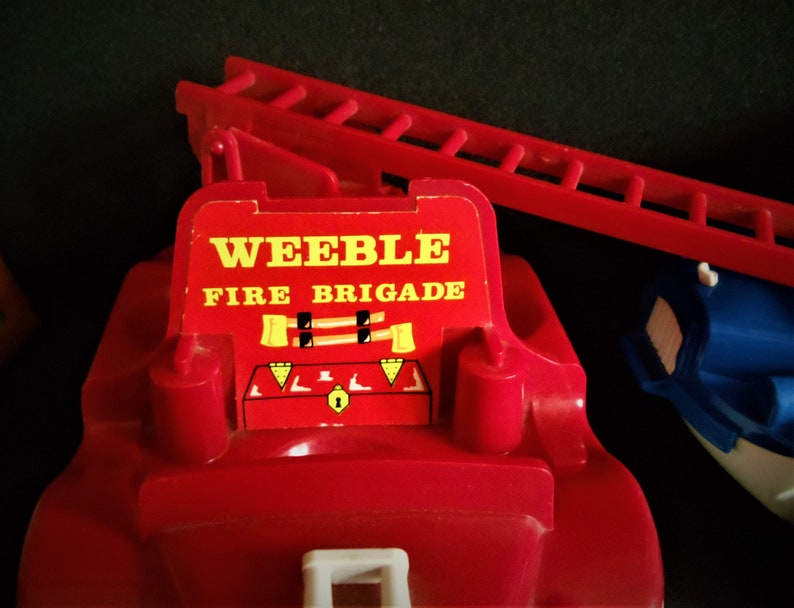 Vintage Airfix Weebles 1970s Fire Engine Brigade Truck and - Etsy