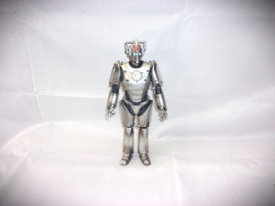 Vintage Doctor Who Cyberman Controller 12 Inch Action Figure by BBC ...