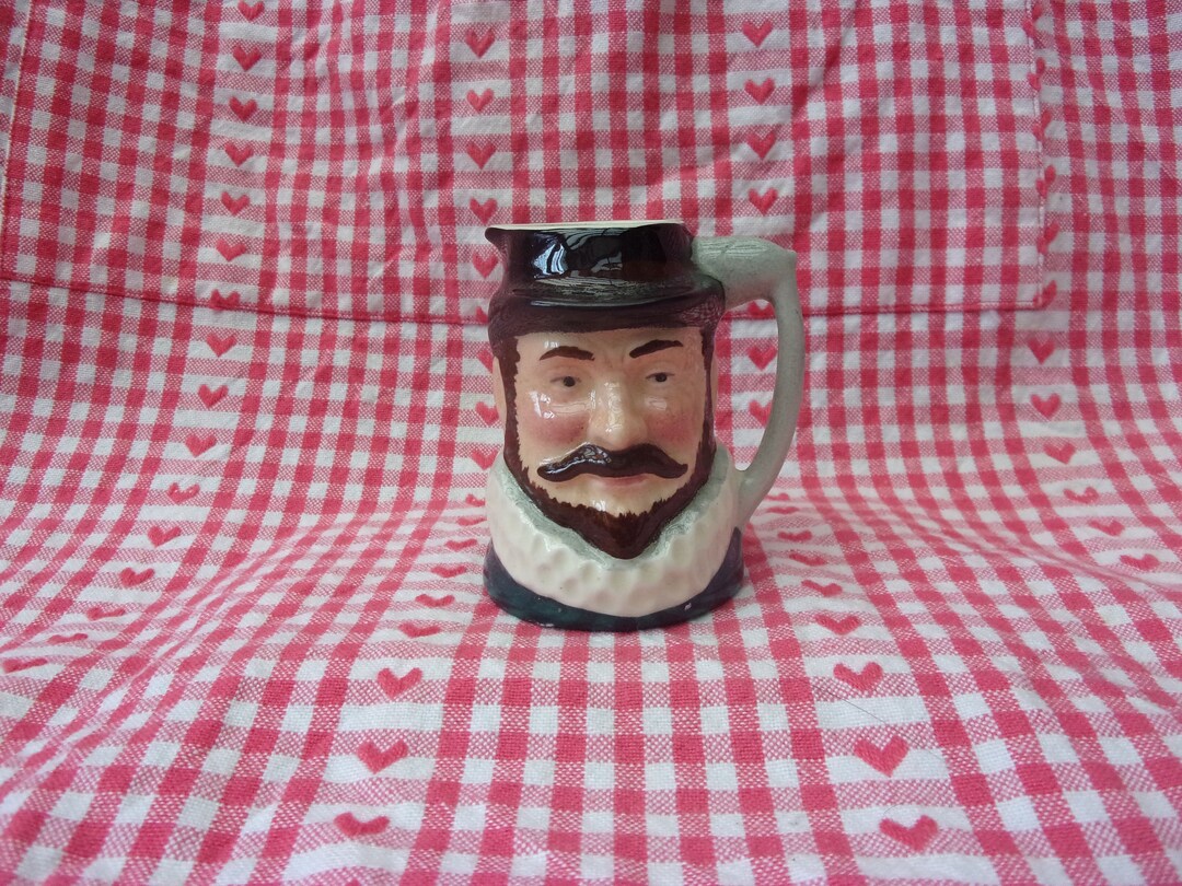 Rare Vintage Walter Raleigh Character Toby Jug Collectable Miniature by ...