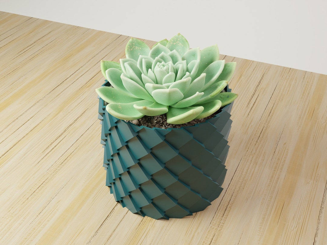 Scale Flower Pot / Dragon Scale Cachepot / 3D Printing - Etsy