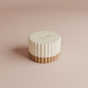 Customizable Round Soap Box / Solid Cosmetic Transport Box ...