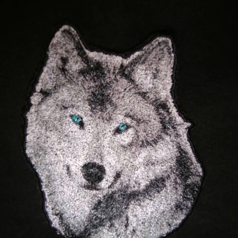 Wolf Clothing Patch - Etsy