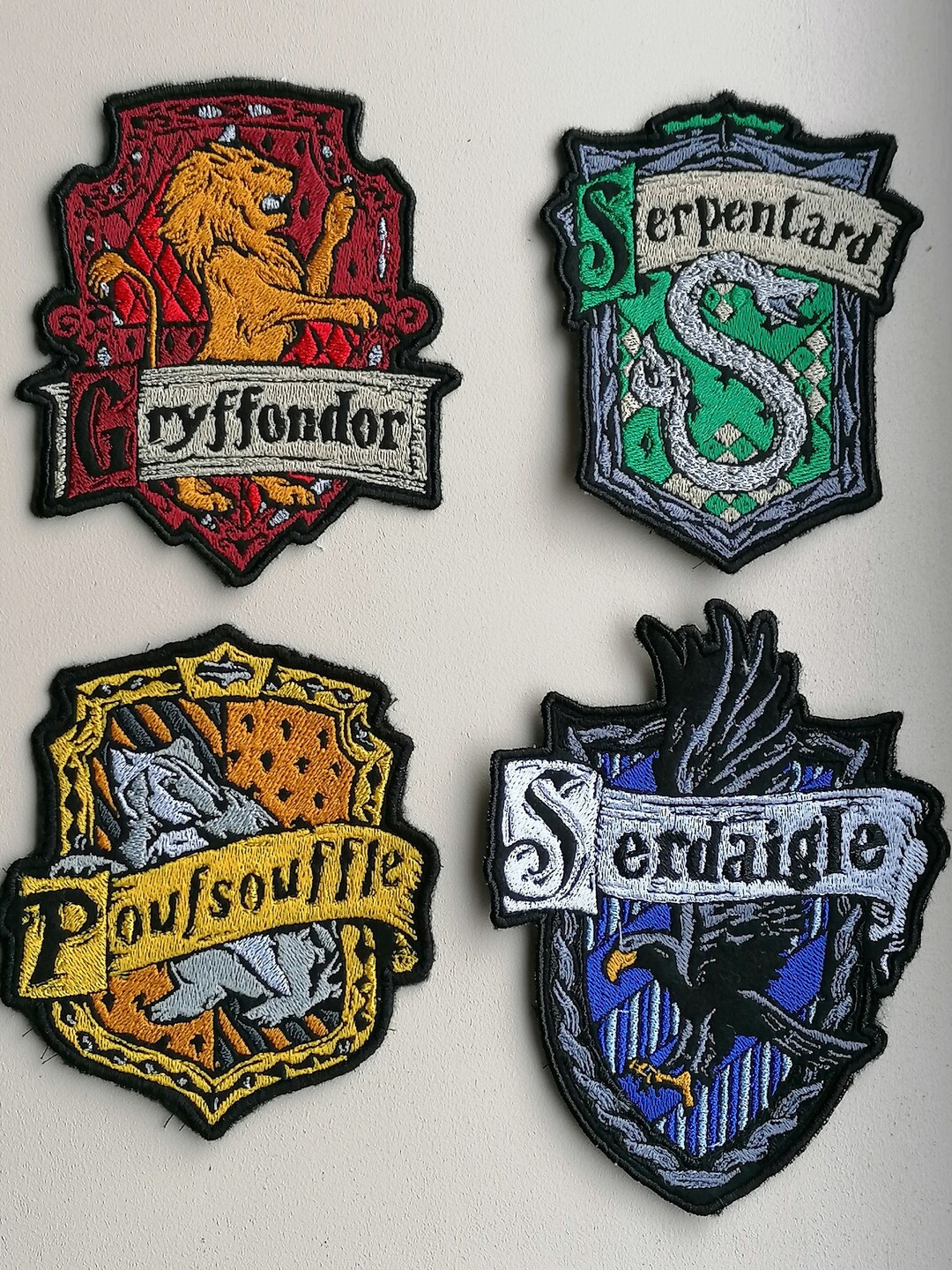HARRY POTTER Embroidered Patch - Etsy