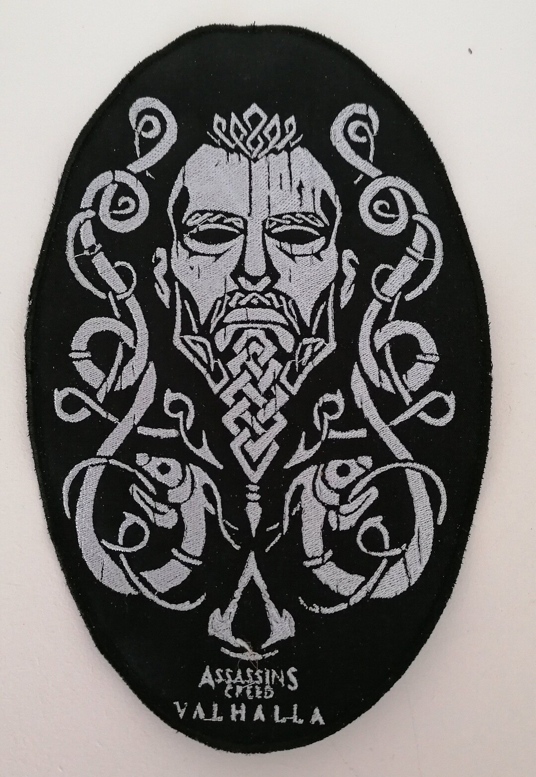 Viking Embroidered Patch Valhalla - Etsy