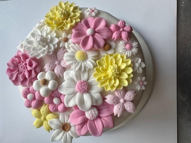 Sugarpaste Cake/cupcake Decorations - Etsy UK