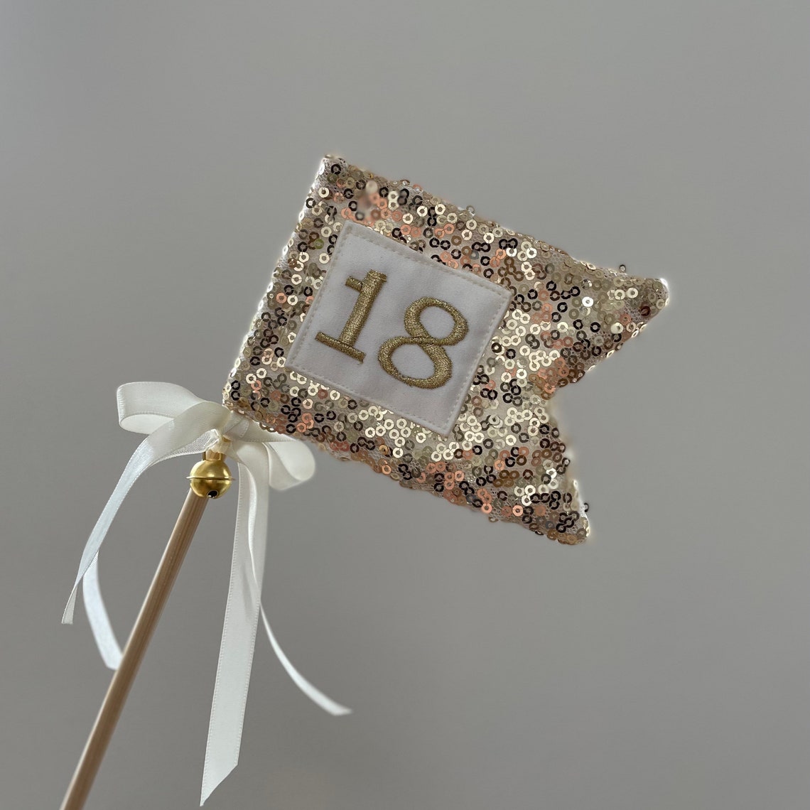 Birthday Cake Topper / Cake Topper Flag / Luxury Cake Topper / - Etsy