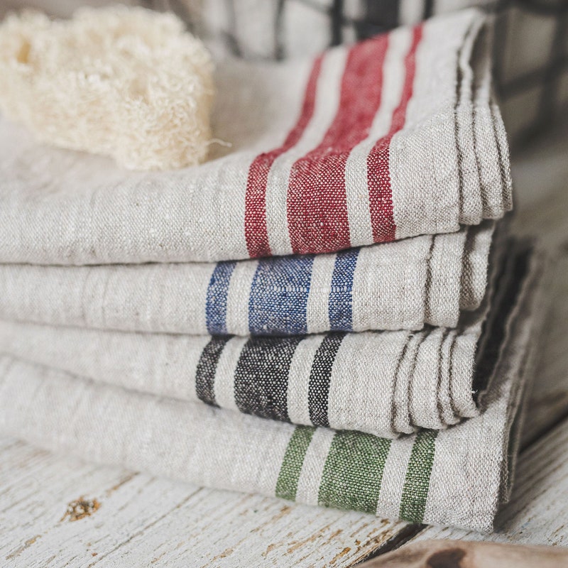 Linen Towel - Etsy