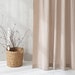 Sand Linen Curtain - Transform Your Space With Eco-friendly Window ...
