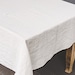 White Linen Tablecloth, Custom Size Linen Tablecloth for Wedding, off ...