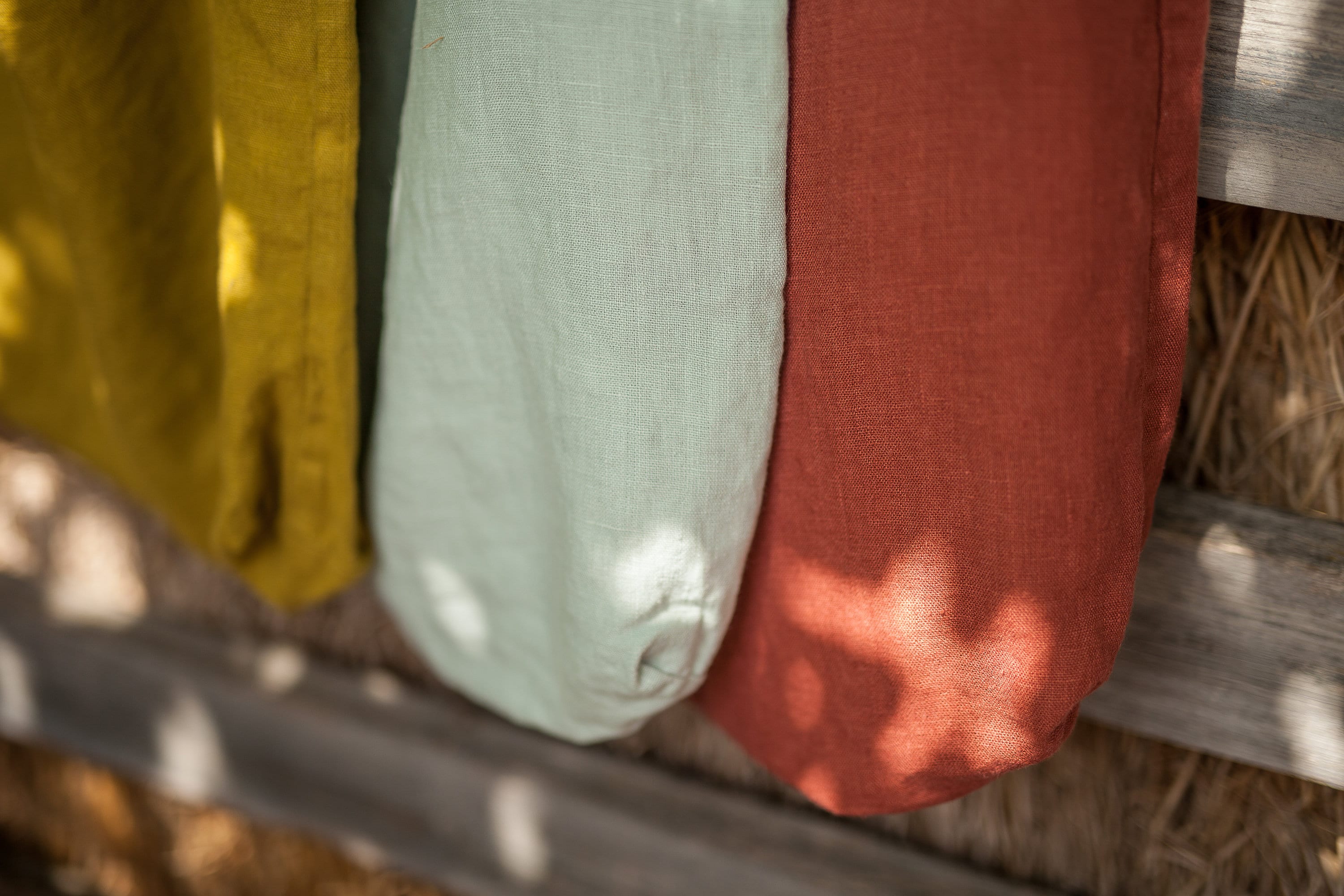 Terracotta Linen Bag Handmade Tote Bag for Women and Men - Etsy UK